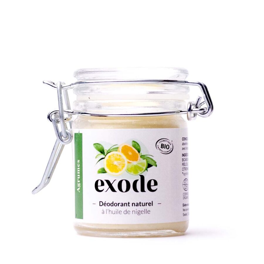 Déodorant Exode Bio & Naturel | Huile de Nigelle, Peaux Sensibles